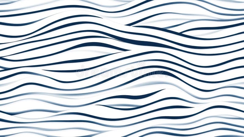 Sleek, Thin Line Waves Create a Modern Abstract Pattern, Perfect for Backgrounds or Graphic ...