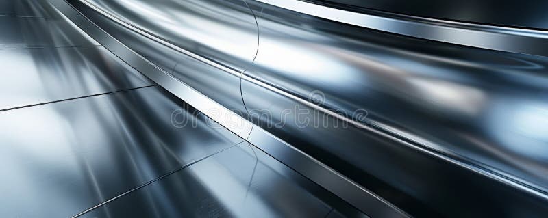 A Sleek Titanium Background with a Polished, Reflective Surface ...