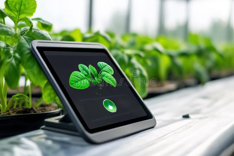 A Sleek Touchscreen Control Panel Monitors Temperature and Humidity ...