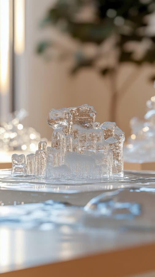 Translucent Display Featuring Dynamic Climate Insight Graphics ...