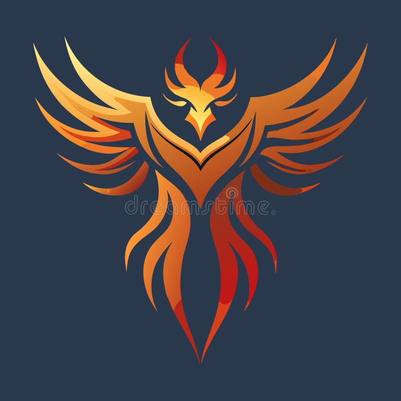 Vector of Tribal Phoenix Tattoo on White Background Stock Vector ...