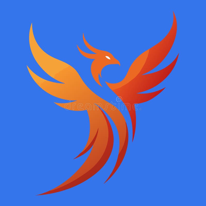 Vector of Tribal Phoenix Tattoo on White Background Stock Vector ...