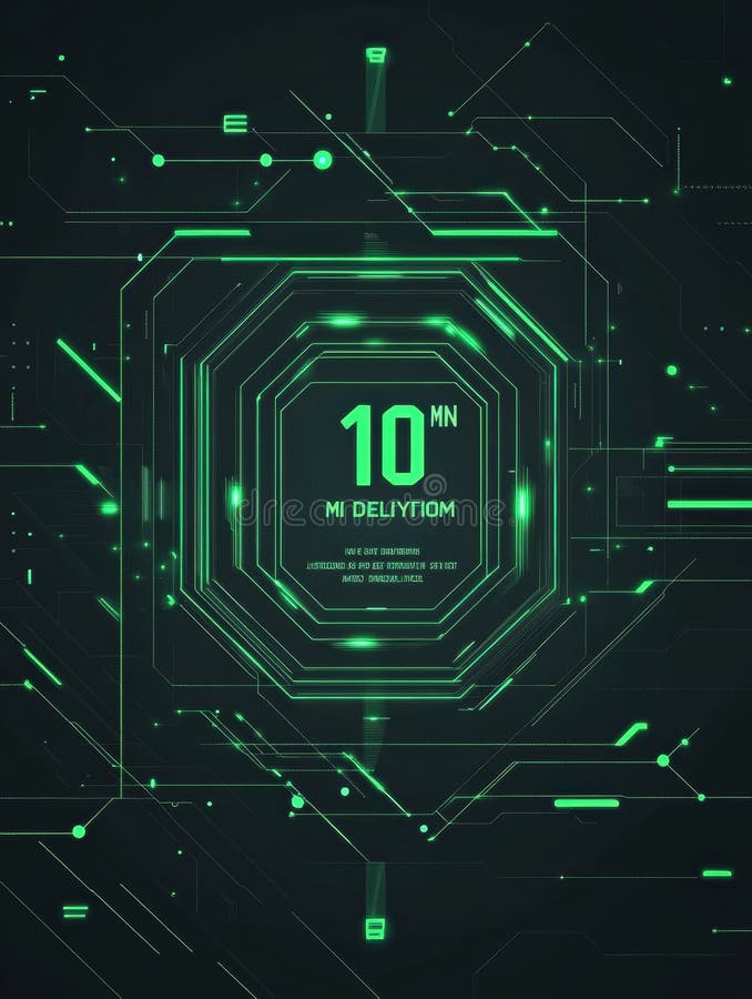 Sleek Ux-inspired Background Featuring a Countdown Timer with Bold ...