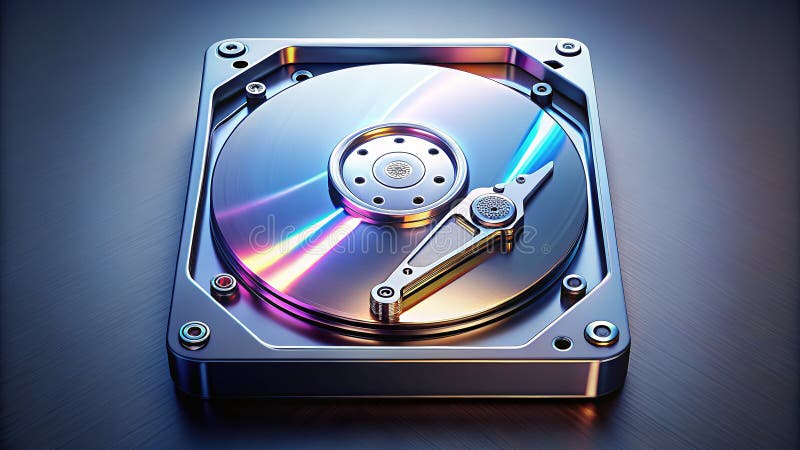 Modern Hard Drive Icon a Simple and Elegant Vector Illustration for ...