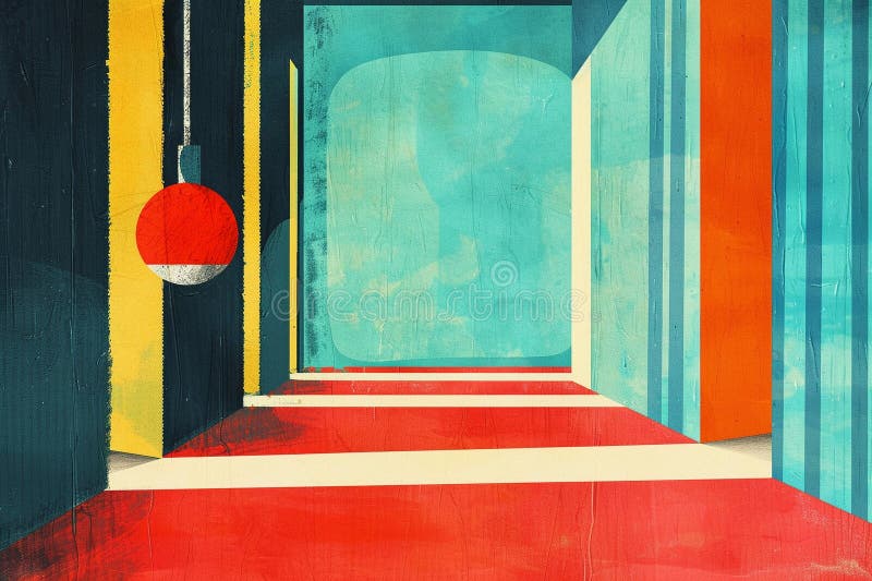 Sleek Virtual Gallery Showcasing Contemporary Digital Art, with ...