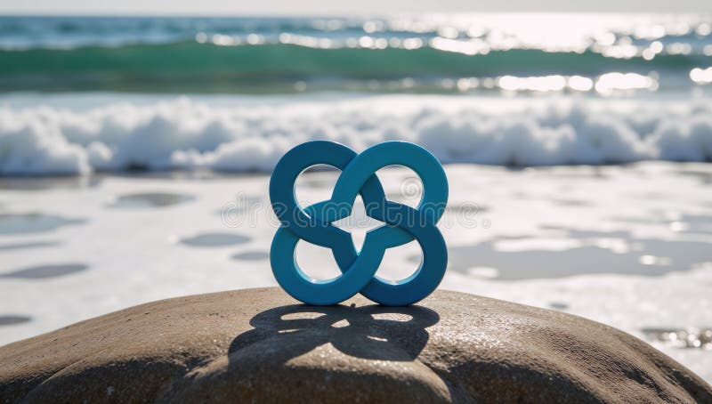 A Sleek Watermark Design Featuring an Elegant Stylized Representation ...