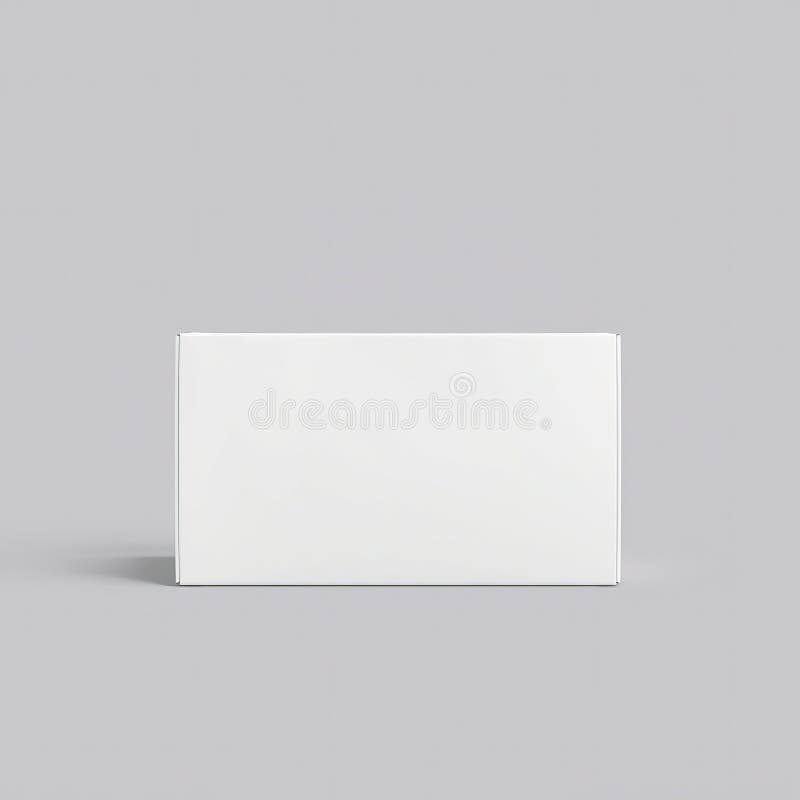 Sleek White Mailer Box Mockup Modern Packaging Design Template for ...