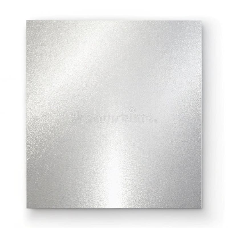 Sleek White Paper Texture with Glossy Silver and Frosted Gray Finish ...