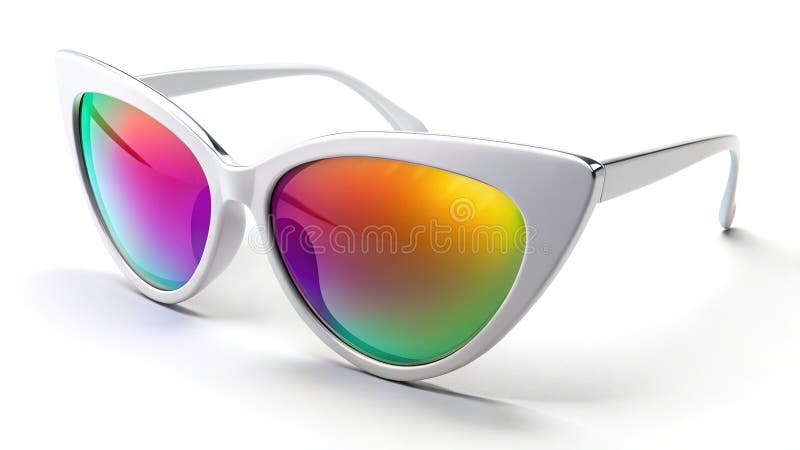 Triangular Cat Eye Sunglasses Stock Illustrations – 1 Triangular Cat ...