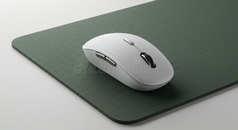 White Wireless Computer Mouse Stock Illustrations – 7,880 White ...