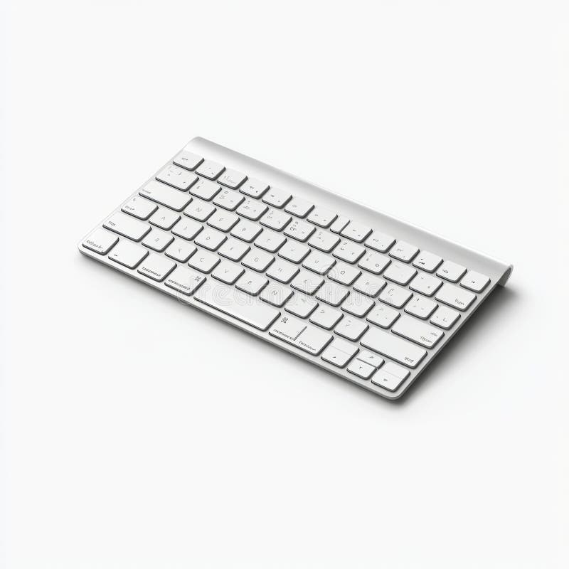 Sleek Wireless Keyboard: Modern Design for Efficient Typing Stock ...