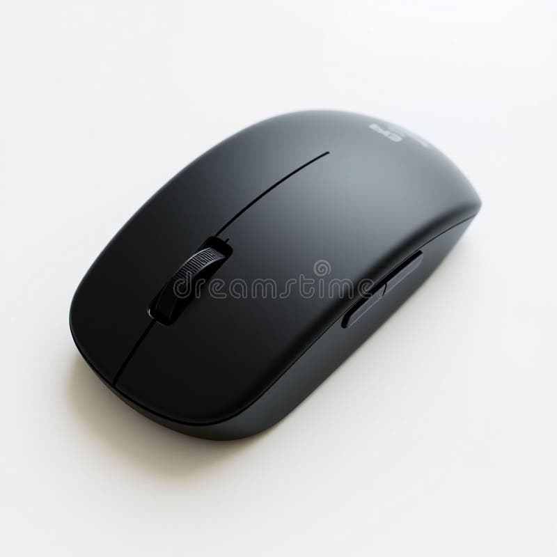 A Sleek Wireless Mouse with a Modern Design, Featuring Smooth Stock ...