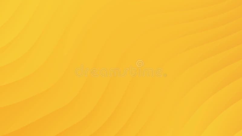 Sleek Yellow Gradient Abstract Wavy Pattern Loop Animation. Stock Footage - Video of smooth ...