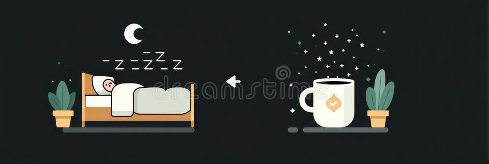 Sleep Cycle Disruption Caused by Coffee with Light Effects on the Right ...