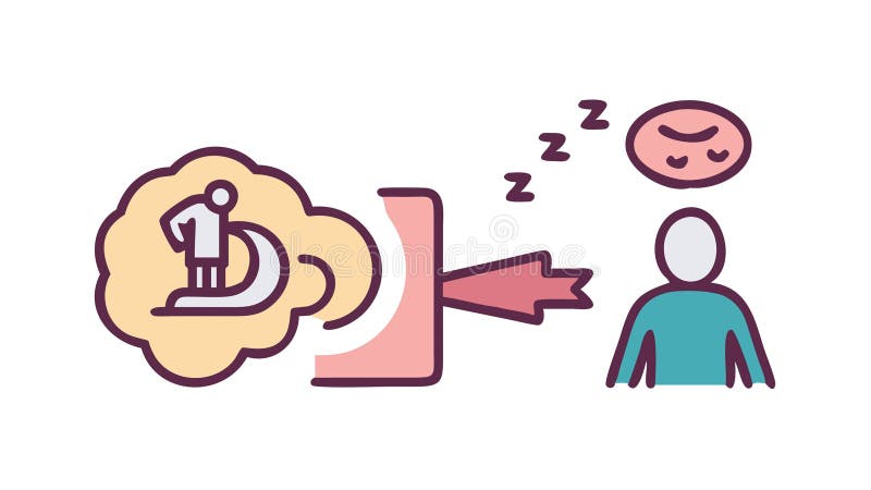 Sleep Data Analysis, Symbolizing Dream Interpretation and Wellness, Vector Design Generative AI ...