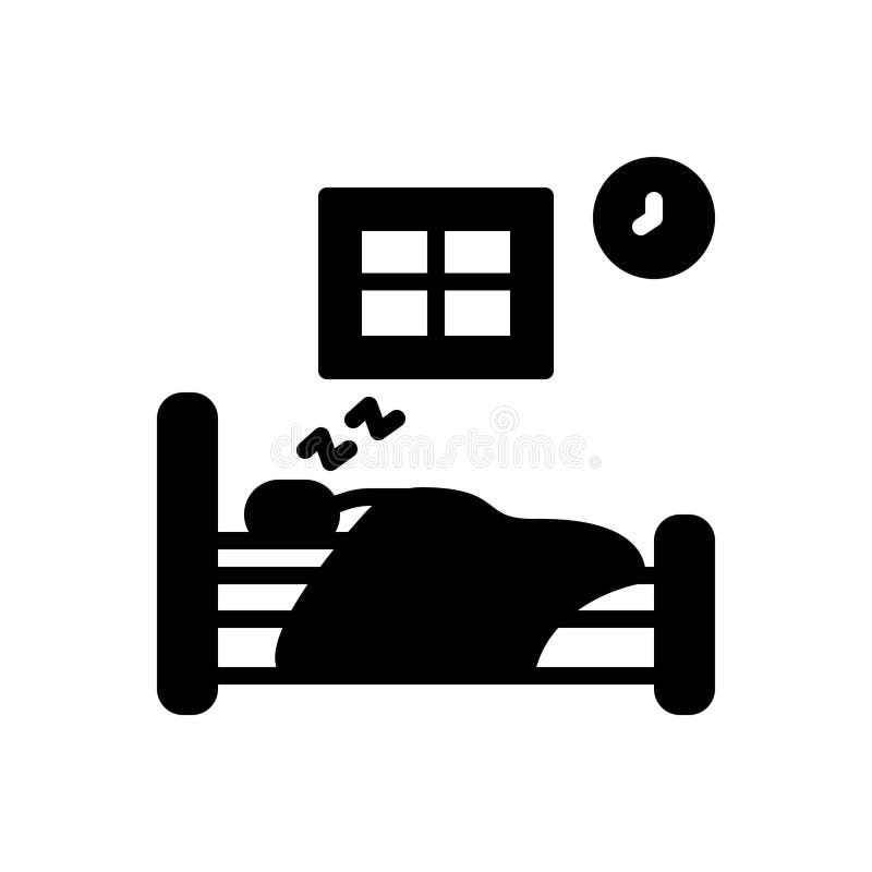 Sleep Bedroom Door Hanger Signs, Brights Stock Vector - Illustration of ...