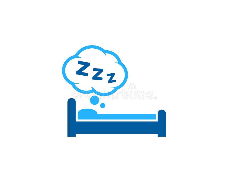 Sleep Icon Logo Design Element Stock Vector - Illustration of design ...