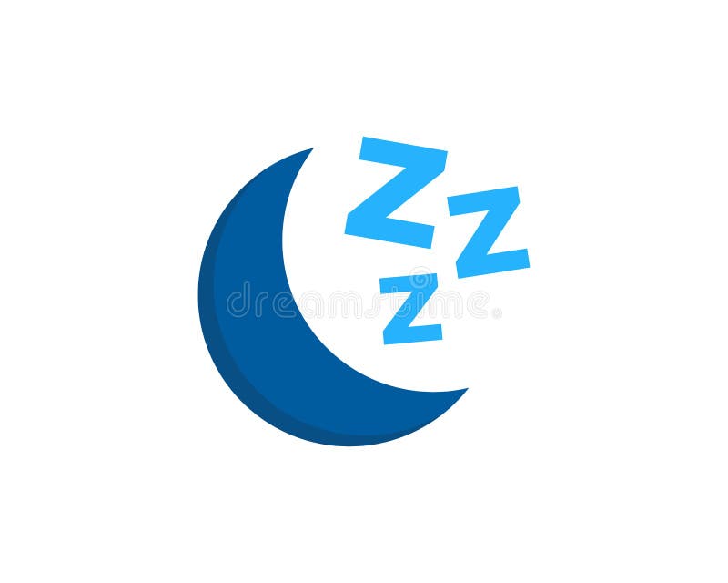 Sleep Icon Logo Design Element Stock Vector - Illustration of bedtime ...
