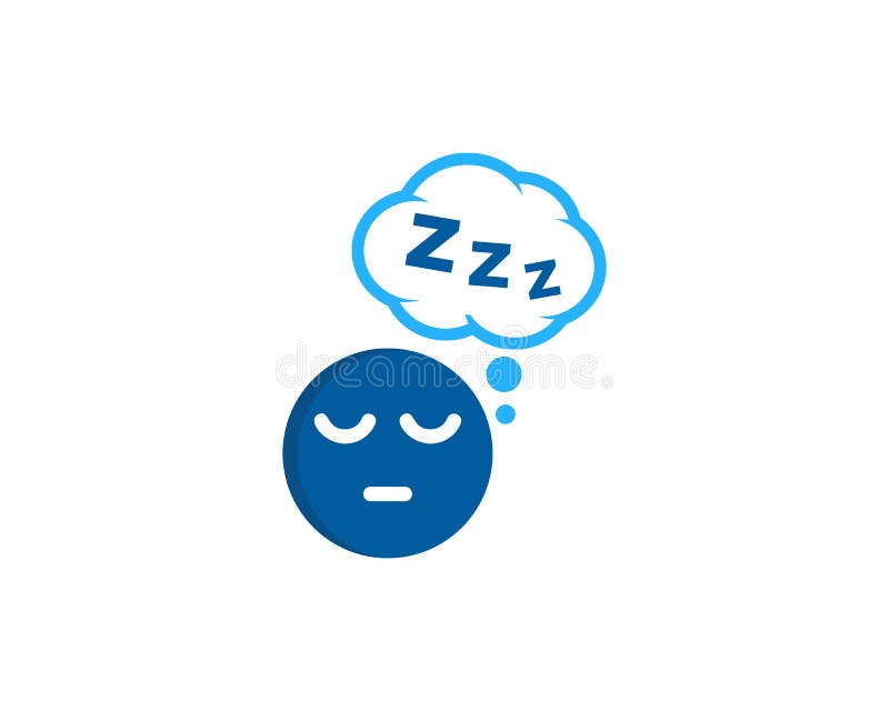 Sleep Icon Logo Design Element Stock Vector - Illustration of health ...