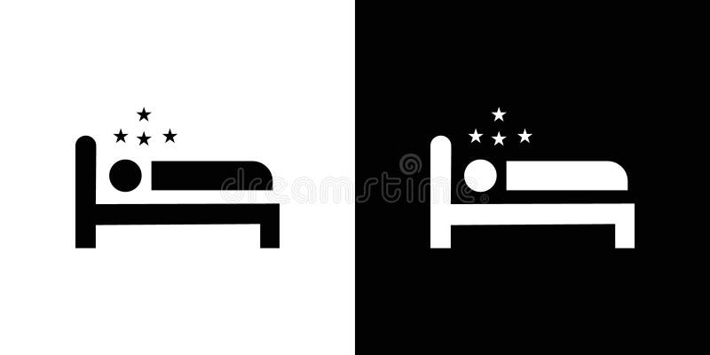 Sleep Icon logo set vector stock vector. Illustration of baby - 332868402