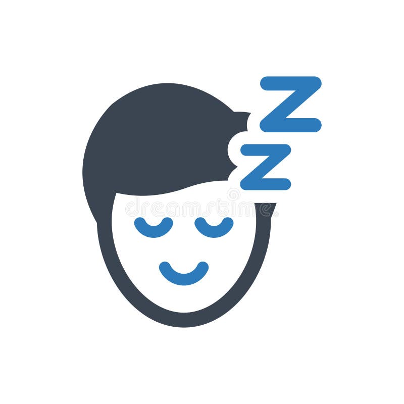 Sleep icon stock vector. Illustration of recreation - 262612941