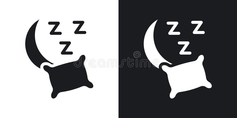 Sleep icon vector stock vector. Illustration of sound - 348264622