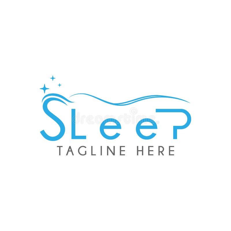 Sleep Logo Design Sleep Care Logo Vector. Icon Template Stock Vector ...
