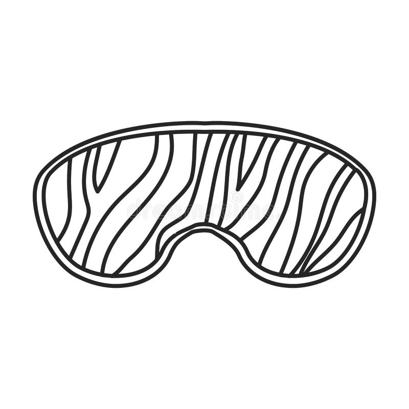 Eye Mask Outline Stock Illustrations – 2,412 Eye Mask Outline Stock ...