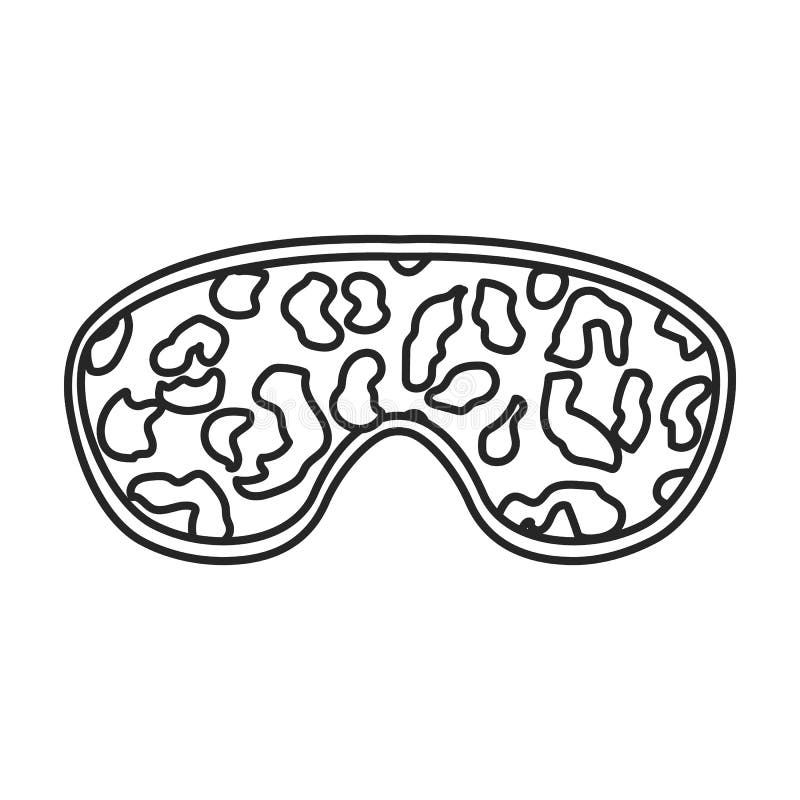 Eye Mask Outline Stock Illustrations – 2,412 Eye Mask Outline Stock ...