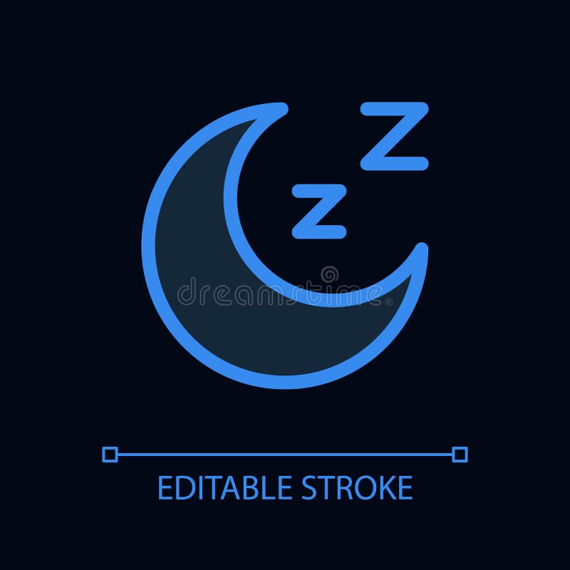 Sleep Pixel Perfect Glassmorphism Ui Icon for Dark Theme Stock Vector ... Sleep Pixel Perfect Glassmorphism Ui Icon for Dark Theme Stock Vector ...