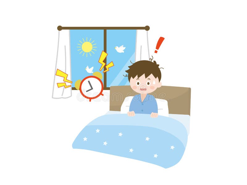 Boy Oversleep Stock Illustrations – 35 Boy Oversleep Stock ...
