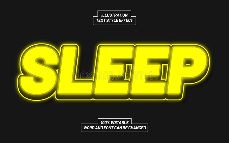 Editable Sleep Font Stock Illustrations – 99 Editable Sleep Font Stock ...