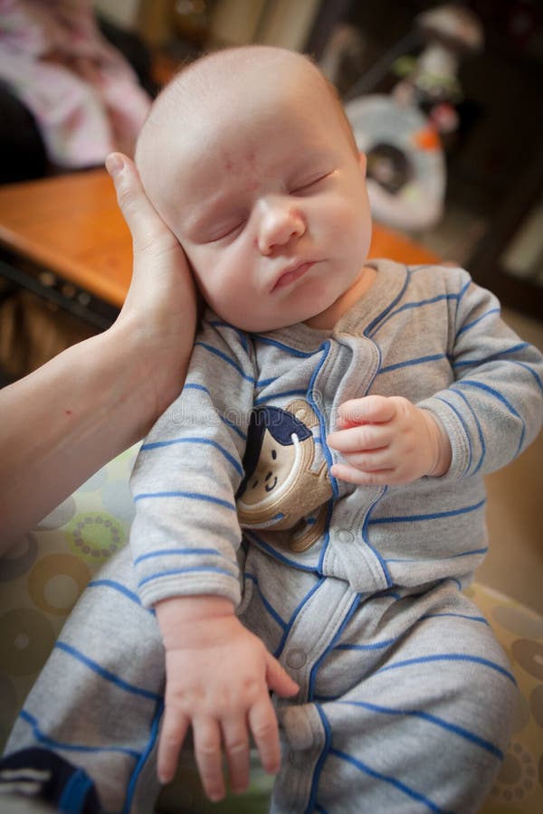 Sleep Time! stock photo. Image of child, crying, colorful - 58283342
