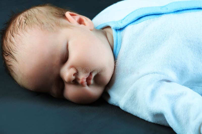 Sleeping baby stock image. Image of child, emotion, lifestyle - 17781243