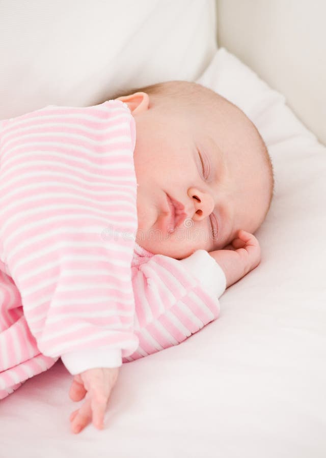 Sleeping baby stock photo. Image of baby, portrait, bedtime - 34953246