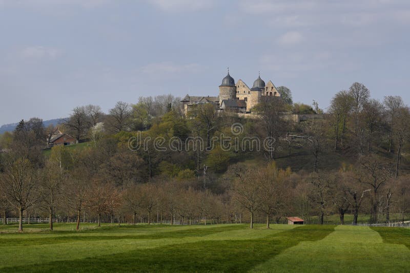 Sleeping Beauty Castle Sababurg Stock Photo - Image of ancient, hesse ...