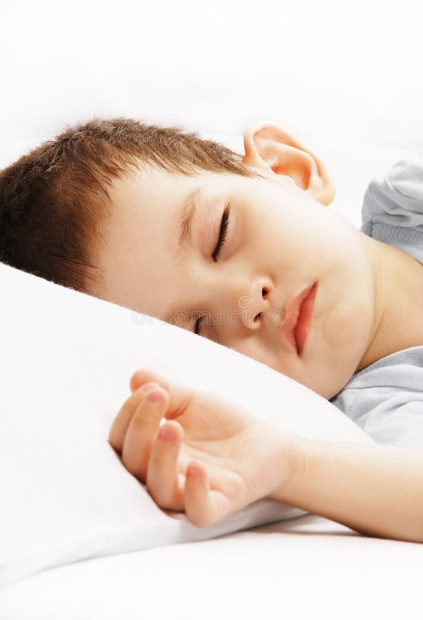The sleeping boy stock image. Image of bedtime, relaxation - 9793677