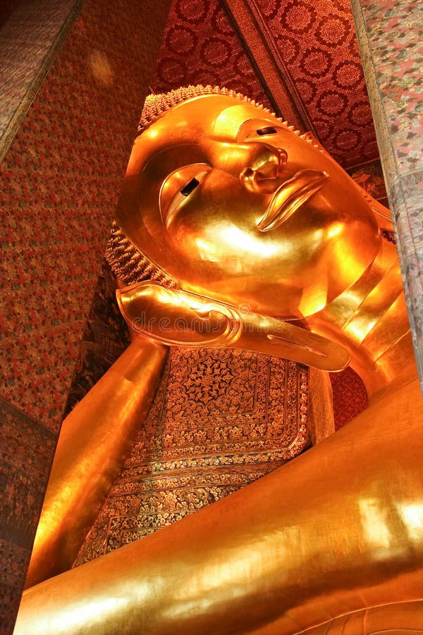 Sleeping Buddha stock photo. Image of historic, buddhism - 51656322