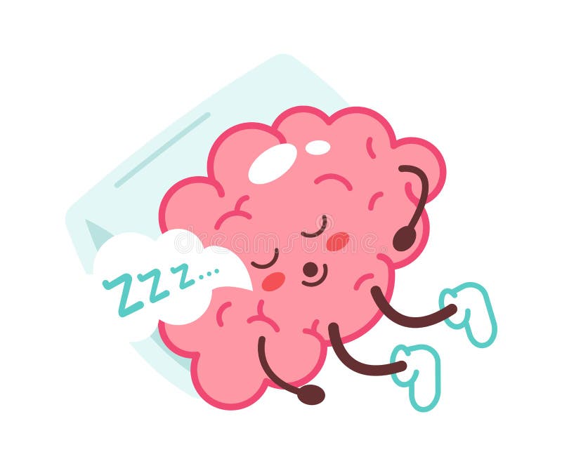 Brain Cartoon Sleep Stock Illustrations – 470 Brain Cartoon Sleep Stock ...