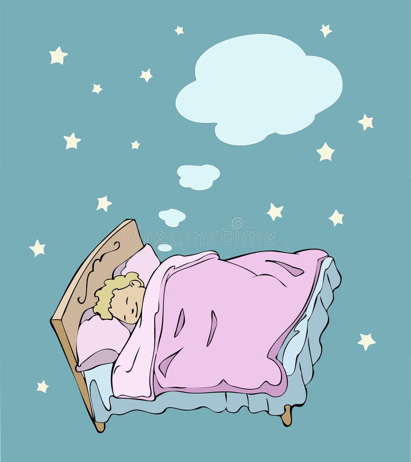 Sleeping child stock vector. Illustration of recreation - 16172663
