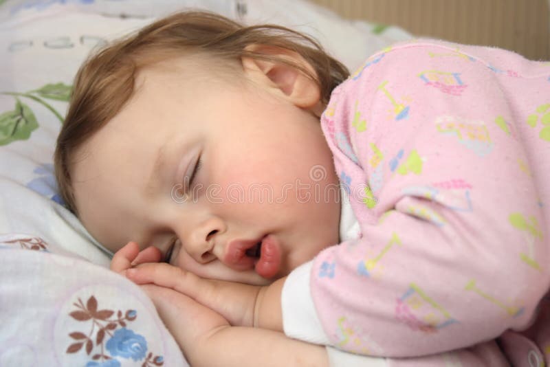 The sleeping child stock photo. Image of safety, preschool - 3278778