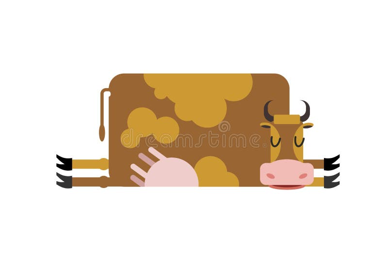 Sleepy Cow Cartoon Stock Illustrations – 49 Sleepy Cow Cartoon Stock ...