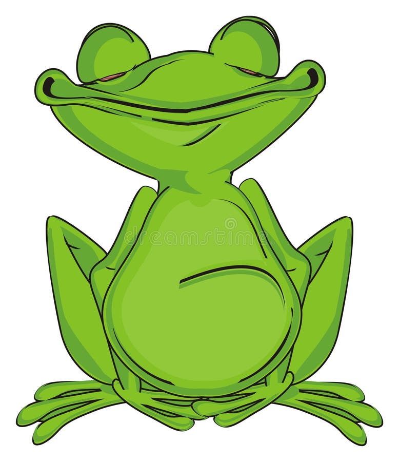 Frog Sleeping Stock Illustrations – 196 Frog Sleeping Stock ...