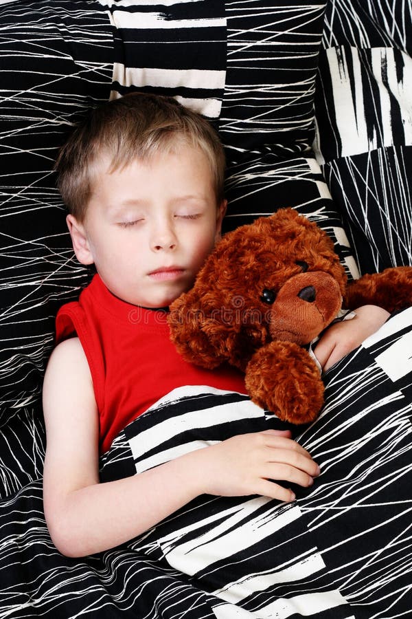 Sleeping kid stock image. Image of sweet, resting, portrait - 9167791