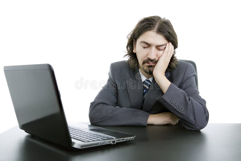 Sleeping on laptop stock image. Image of computer, clean - 43184911