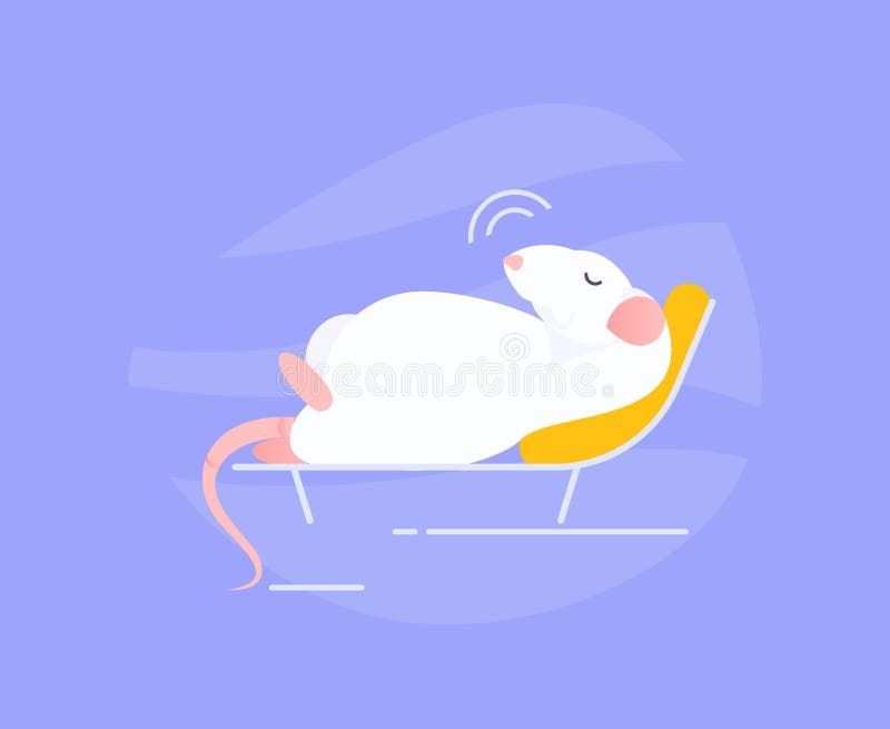 Sleeping Rat Cartoon Stock Illustrations – 415 Sleeping Rat Cartoon ...