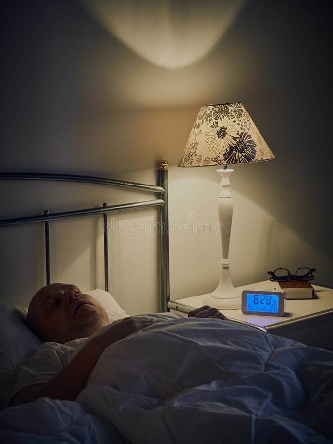 Sleeping man stock photo. Image of asleep, morning, male - 87262188