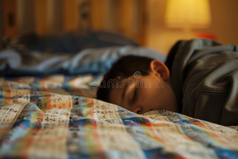 Sleeping Person , Sleep Schedule Stock Illustration - Illustration of ...