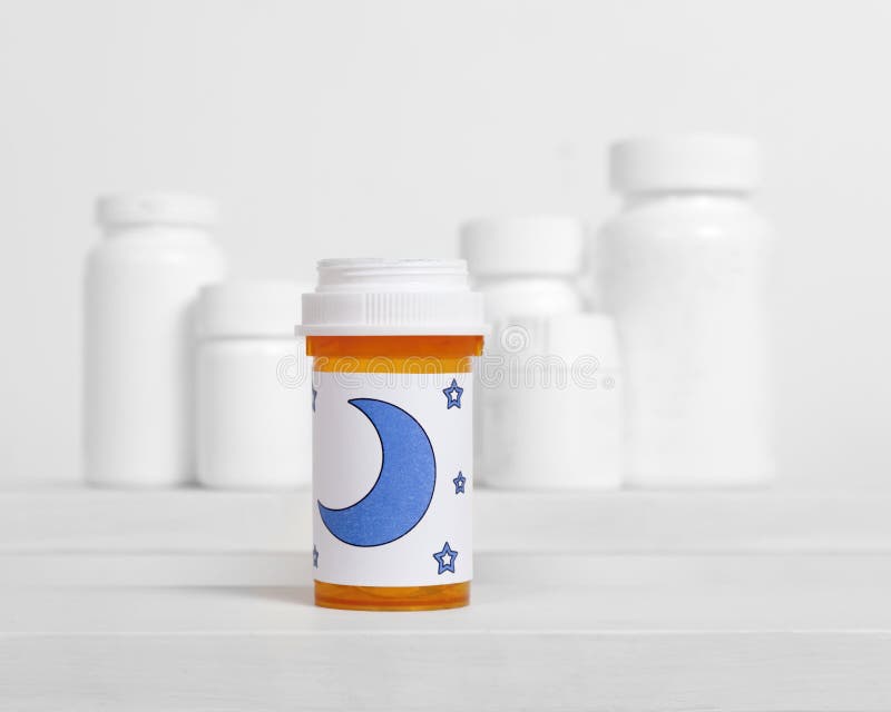 Sleeping Pills stock photo. Image of antibiotic, abuse - 33432726