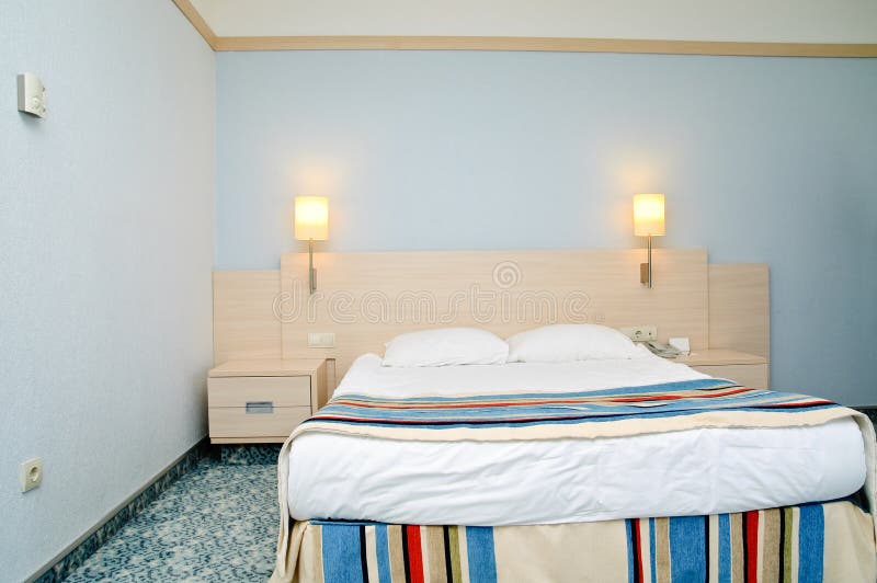 Sleeping room stock photo. Image of hotel, residential - 10619500